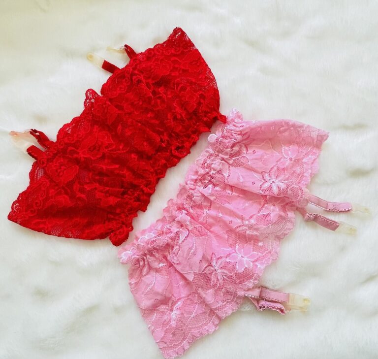 Lace Garter Belt Single Layer - silkandlace